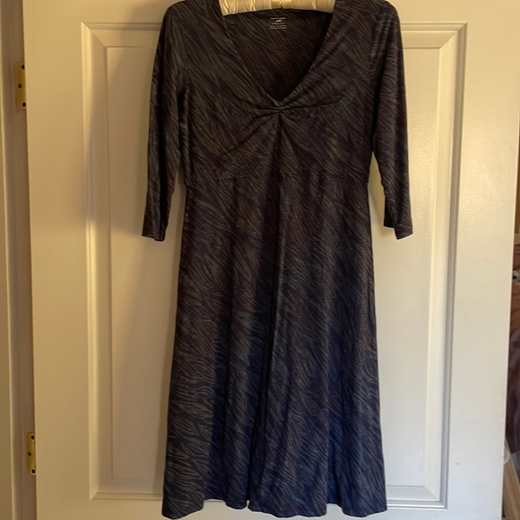 Horny Toad | Dresses | Horny Toad Size Small Dress Blue With Pattern ...